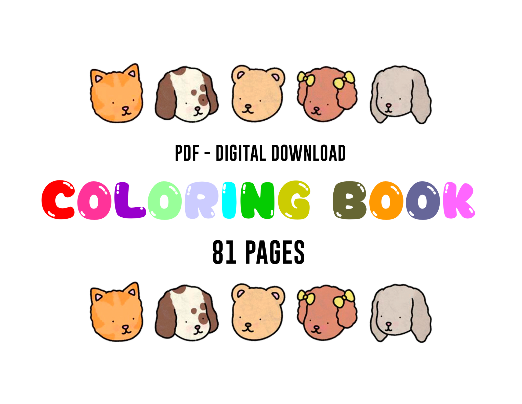 El Libro para colorear viral en TikTok: 81 páginas PDF - Templify
