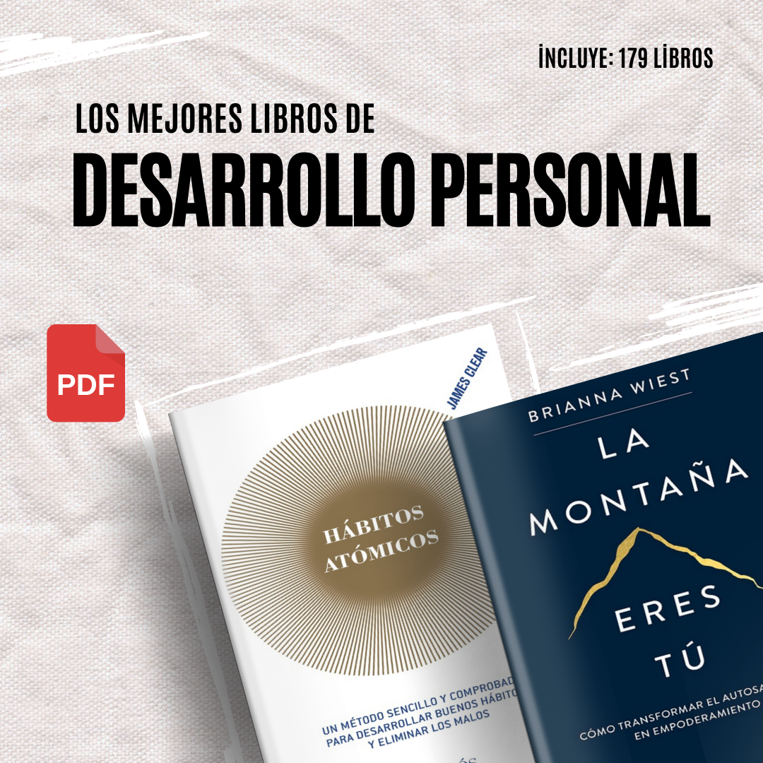 Los 179 mejores libros de desarrollo personal en PDF – BEST SELLERS - Templify